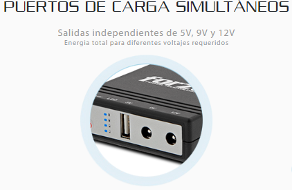 Mini UPS Forza Power Bank Portable - Persaltumseguridad.com.ar