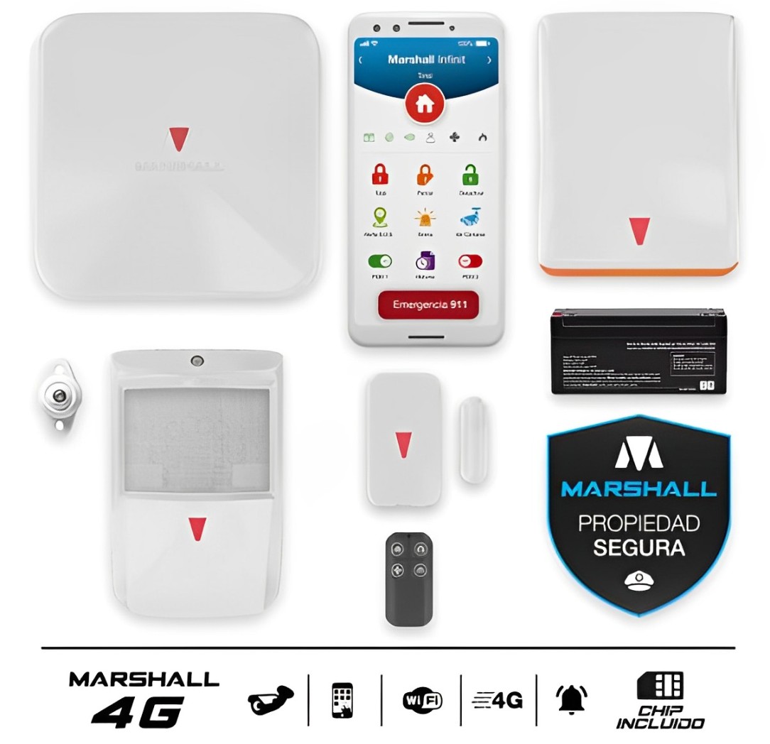 KIT Marshall 4G - Persaltumseguridad.com.ar