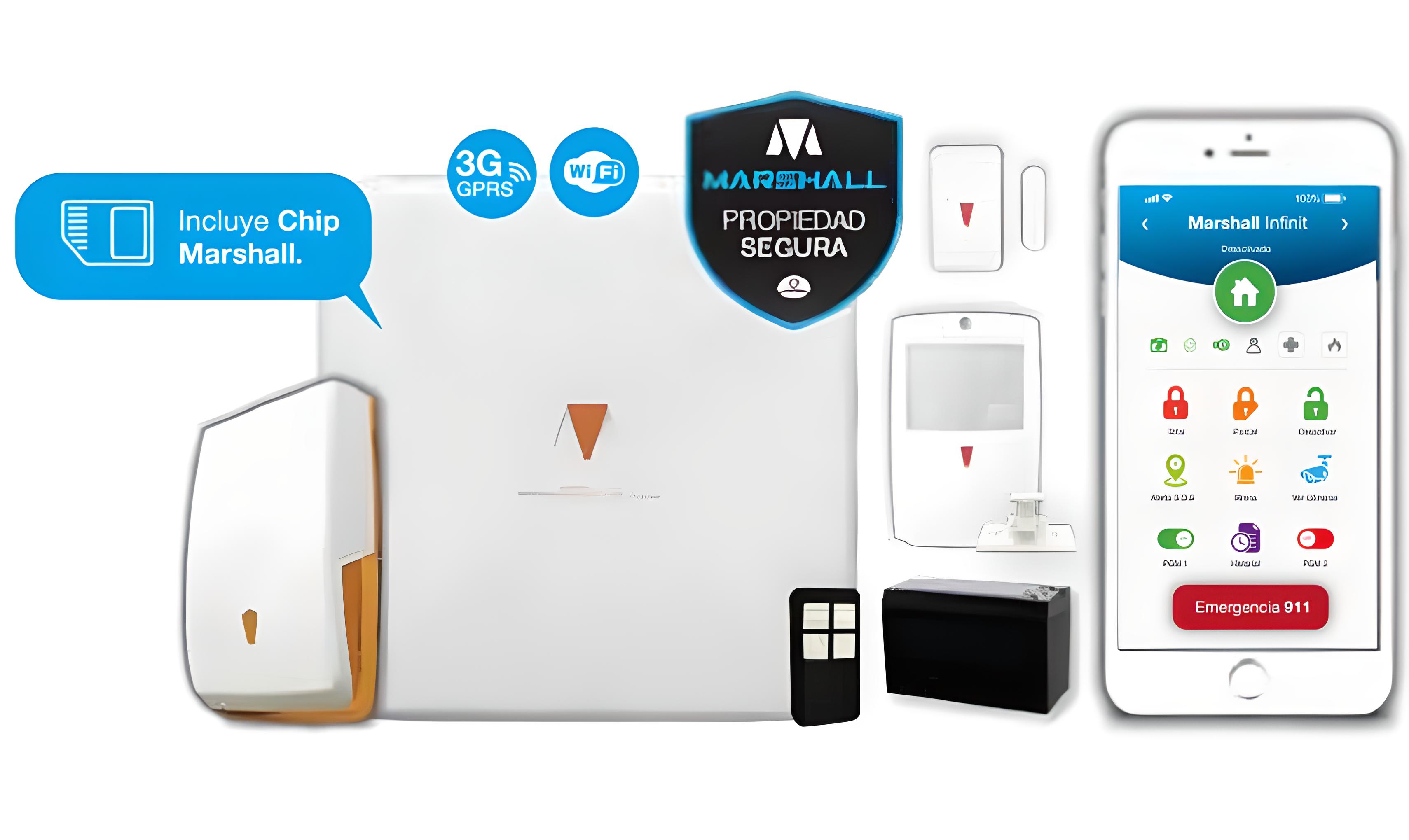 KIT Marshall 3 Dual - Persaltumseguridad.com.ar